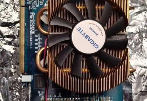 Gigabyte Radeon HD 4870 1Gb + HIS radeon HD5470