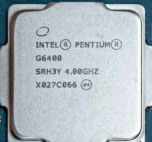 Процессор Pentium G 6400