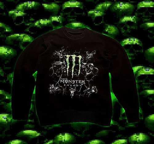 Свитшот monster energy