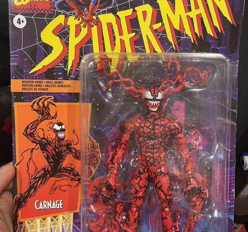 Фигурка карнадж (carnage marvel legends)