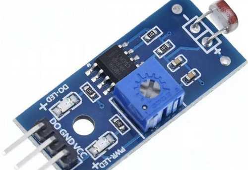 Датчик света на фоторезисторе Arduino