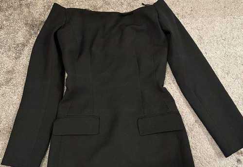 Платье пиджак черный zara