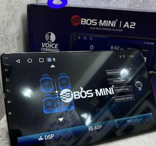 Магнитола android Bos-Mini A2 Оригинал