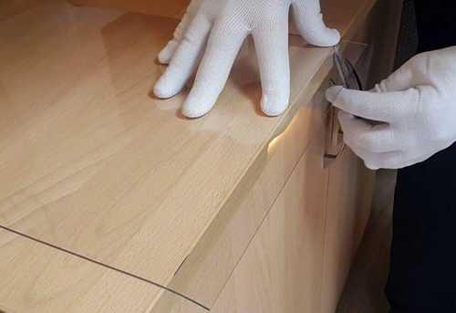 Гибкое стекло 2 мм. толщина на кухонную столешницу