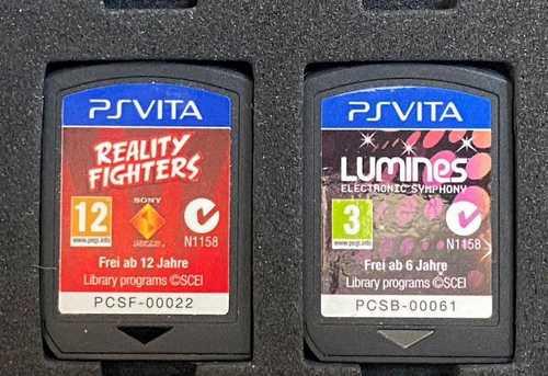 Reality Fighters и Lumines PS Vita