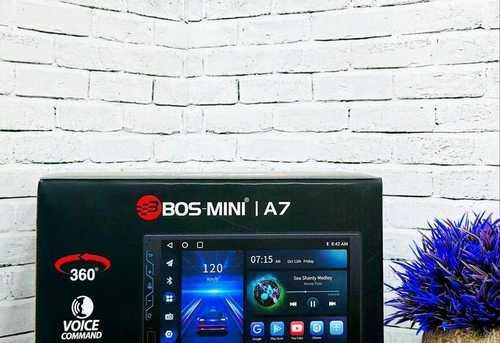 Магнитола Bos-mini android 8 ядер.4/64 DSP A7-дюйм