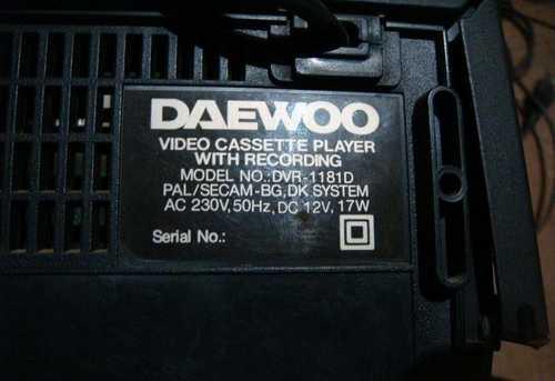 Video cassette player daewoo DVR-1181D
