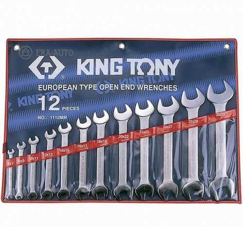King tony 1112MR Набор рожковых ключей, 6-32 мм, 12 предметов