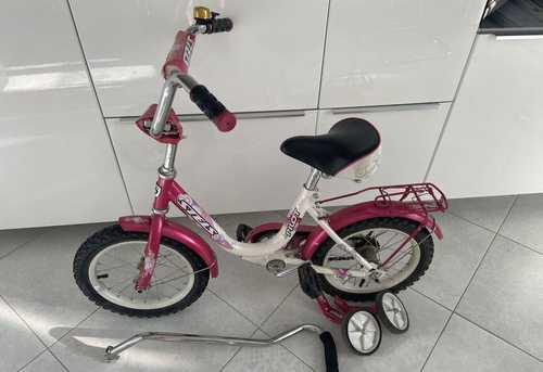 Детский велосипед для девочки Stels pilot *14