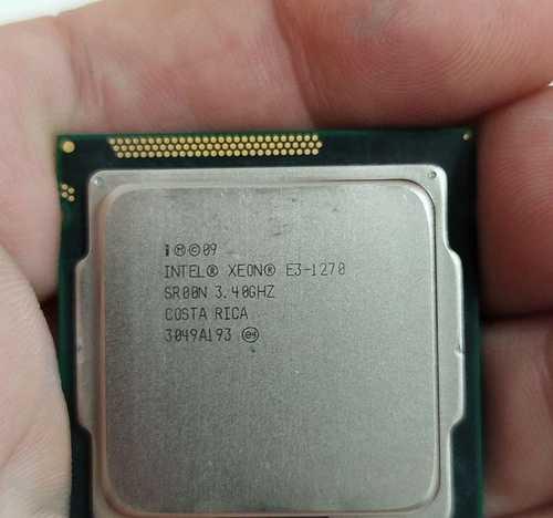 Процессор Intel Xeon E3-1270 (i7-2600), LGA 1155