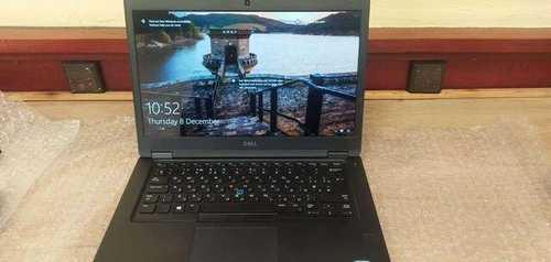 Ноутбук dell latitude E7490 cor i7 8GB. SSD 256