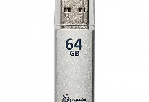 USB 3.0 Флеш-накопитель 64Gb SmartBuy V-Cut Silver