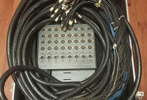 Мультикор proel TN series 32/8+кейс