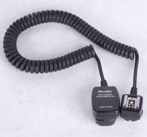 Phottix Off-Camera Shoe Cord OC-E3 (для Canon)
