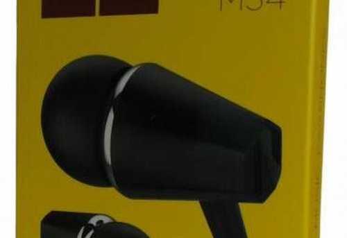Наушники hoco M34 с микрофоном Черные