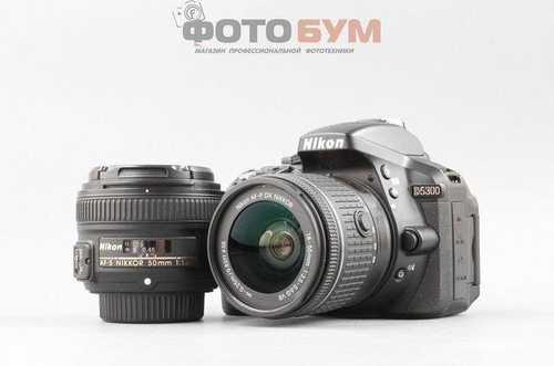 Фотоаппарат Nikon D5300 kit 18-55 для начинающих