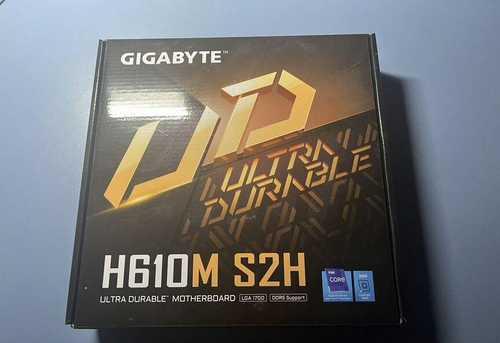 Материнская плата Gigabyte H610M S2H 1700LGA DDR4