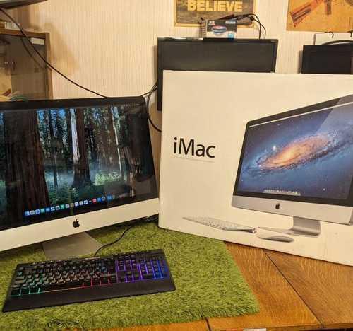 iMac 27 Mid 2011 i7/16GB/256SSD/K2100m 2GB