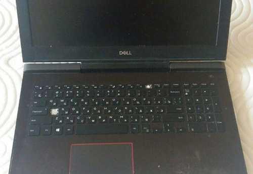 Игровой ноутбук на запчасти Dell G5 5587 2018 года