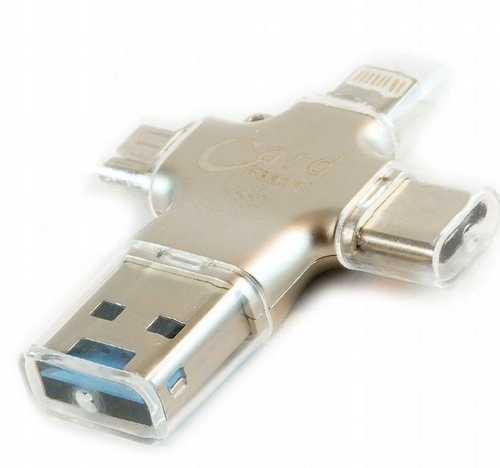 Кардридер Type-C, 8 pin, microSD, USB