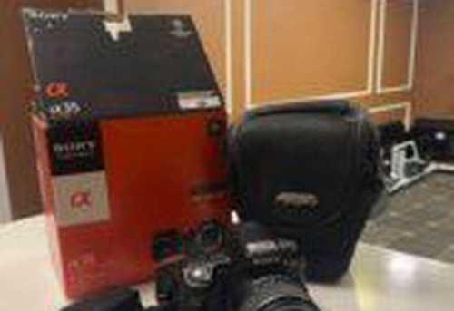 Зеркальный фотоаппарат Sony Alpha SLT-A35 Kit
