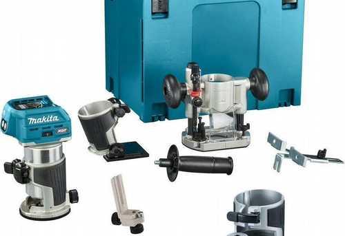 Аккумуляторный кромочный фрезер Makita RT001GZ19