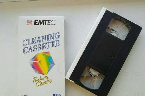 Видеокассета VHS чистящая