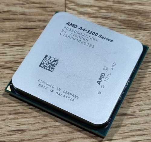 Процессор AMD A4-3300 сокет FM1