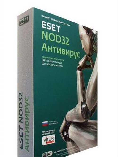 Антивирус eset NOD32 Platinum Edition (3 пк, 2пк)