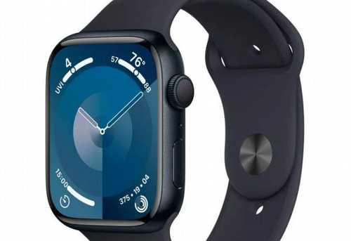 Смарт-часы Apple Watch Series 9 GPS, 45 мм, черный