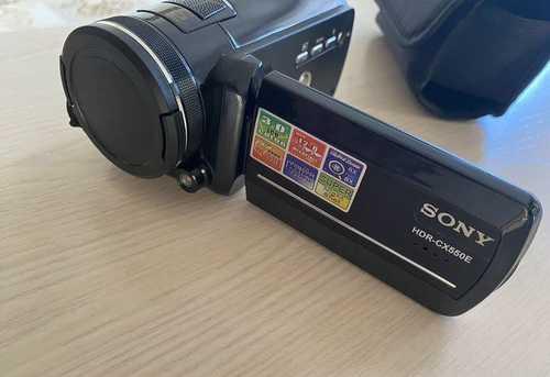 Видеокамера sony HDR-CX550E