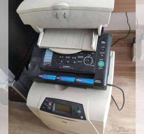 Факс и принтеры - Canon BJC-250, HP LaserJet 4250t