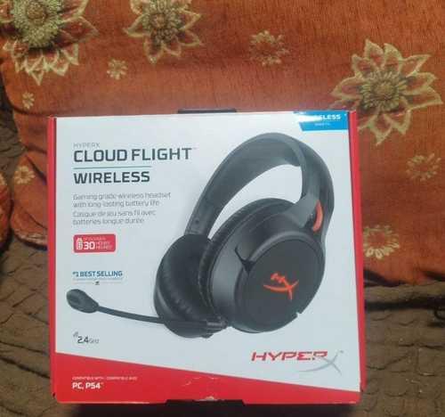 Наушники hyperx cloud flight wireless