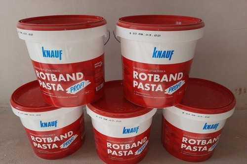 Шпаклевка готовая Knauf Rotband Pasta Profi 18 кг