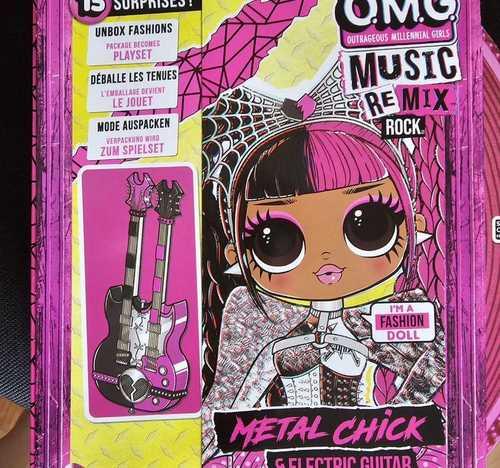 Кукла лол омг LOL omg Metal Chick