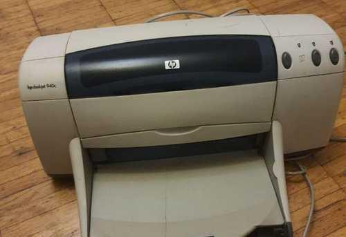 Принтер hp Deskjet 940c