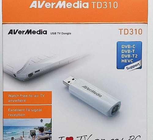Внешний TV-Тюнер USB AVerMedia TD310