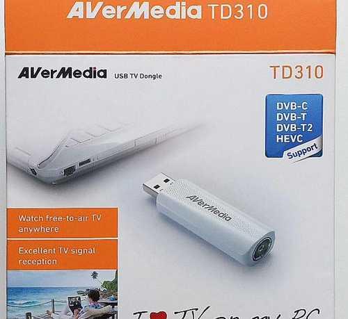 Внешний TV-Тюнер USB AVerMedia TD310