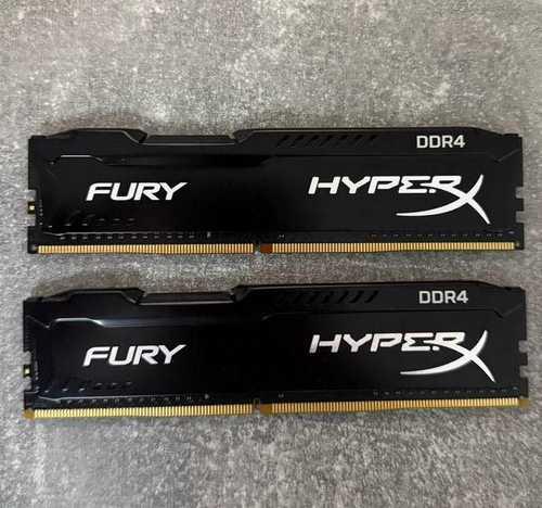 Оперативная память Kingston Hyperx fury ddr4 32gb