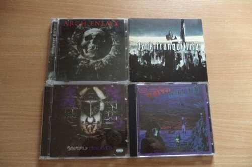 CD фирменные Arch Enemy, VoiVod, Soulfly