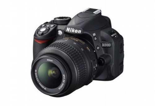 Nikon D3100 Kit 18-55 VR (черный)