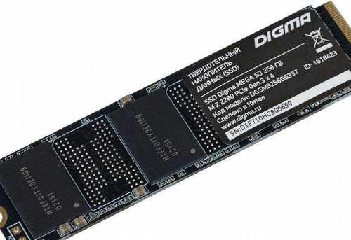 Накопитель SSD 256Gb Digma Mega S3 (dgsm3256GS33T)