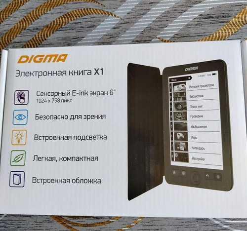 Электронная книга digma x1