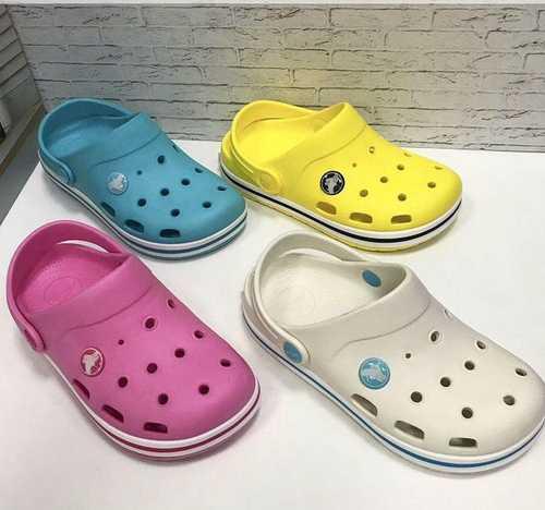 Сланцы сабо crocs кроксы для девочек