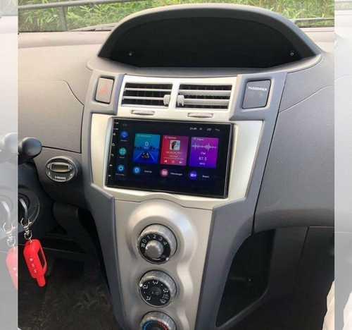 Магнитола Toyota Yaris Vitz Platz Android IPS DSP