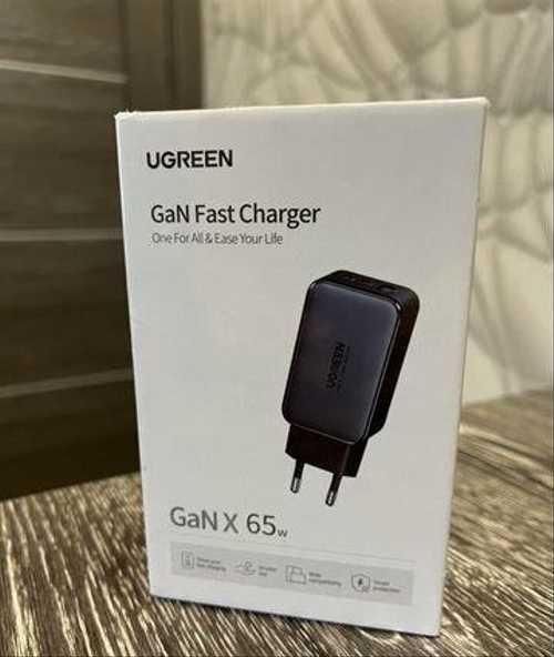 Зарядное устройство ugreen 65W GaN