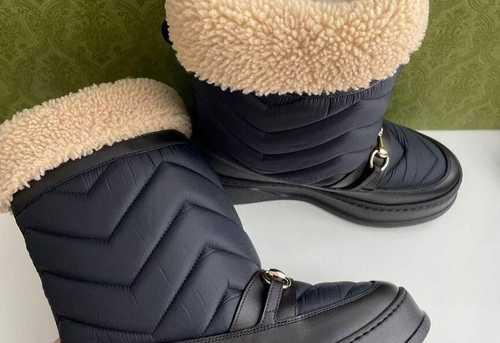 Сапоги Gucci зима размер 38 (25.5 см)