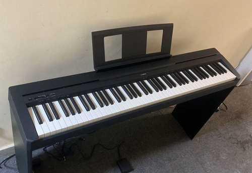 Цифровое пианино yamaha p 45 + стойка