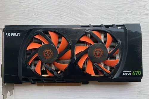 Palit GeForce GTX 470 на запчасти