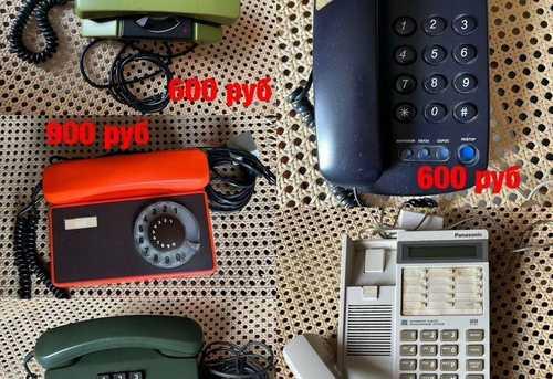 Телефонные аппараты времен СССР разные